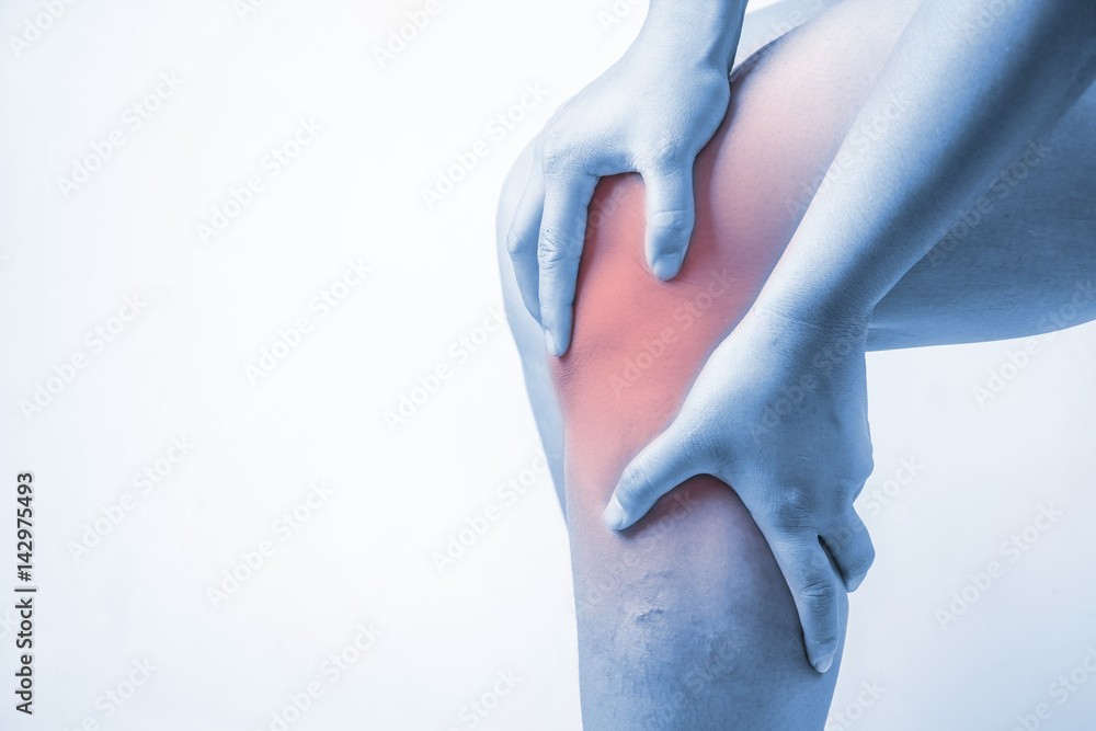 knee injury in humans .knee pain,joint pains people medical, mono tone ...