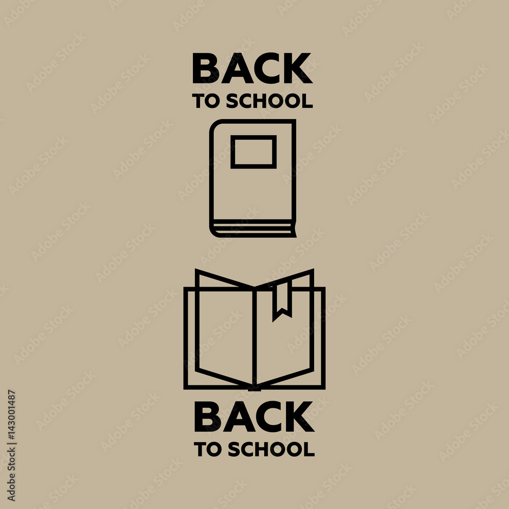 Book Logo Set For Education And School Back To School Logo Stock book-logo-set-for-education-and-school-back-to-school-logo-stock