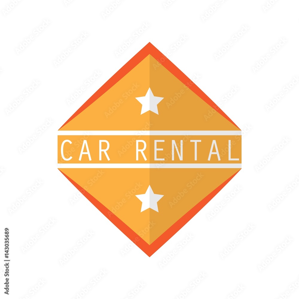 car rent logo with text space for your slogan / tagline, vector ...