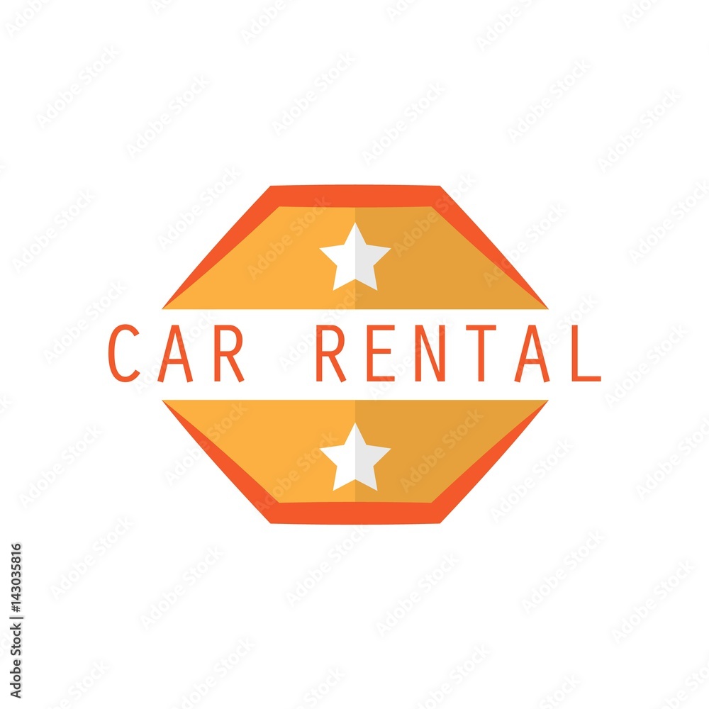 car rent logo with text space for your slogan / tagline, vector ...