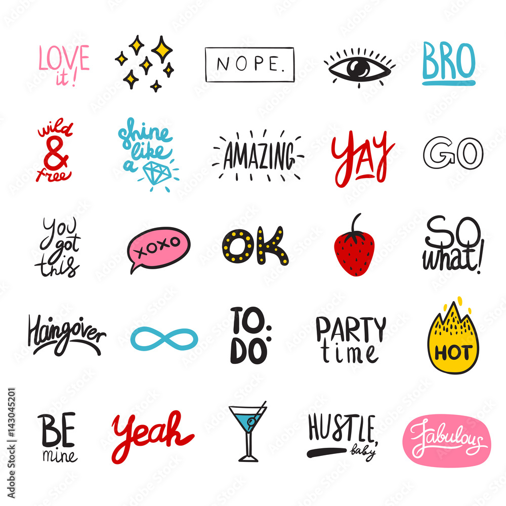 Friendship Party Artwork Set Stock Vector Adobe Stock friendship-party-artwork-set-stock-vector-adobe-stock
