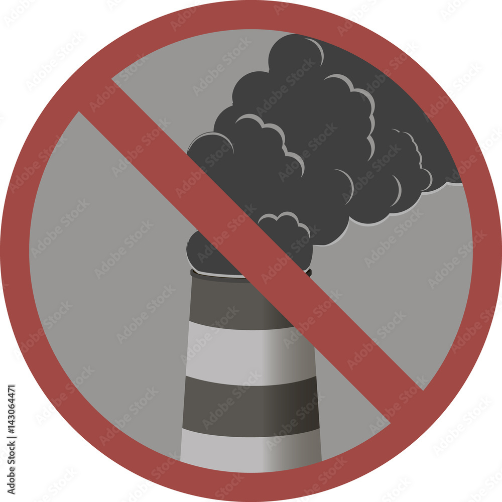 Stop Air Pollution Signs