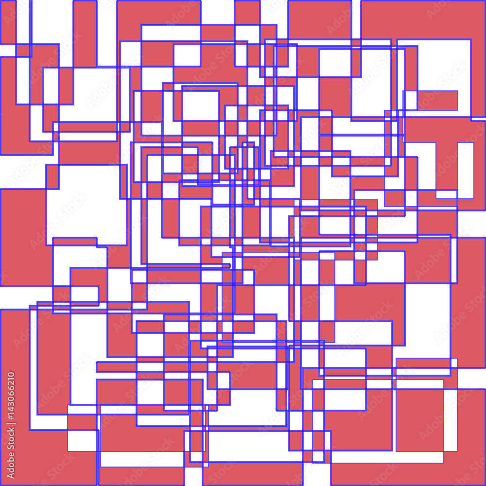 Abstract geometric rectangles Stock Vector | Adobe Stock