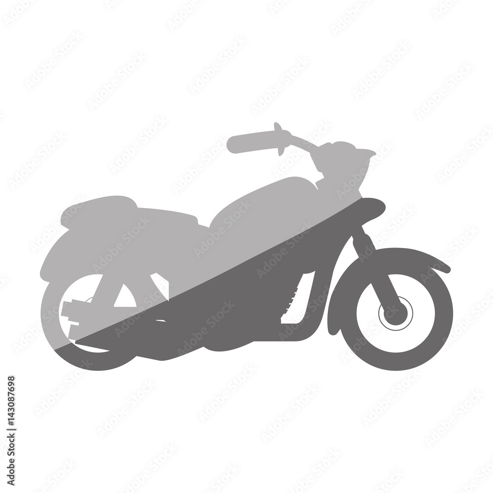 Custom vintage motorcycle icon vector illustration graphic design Stock ...