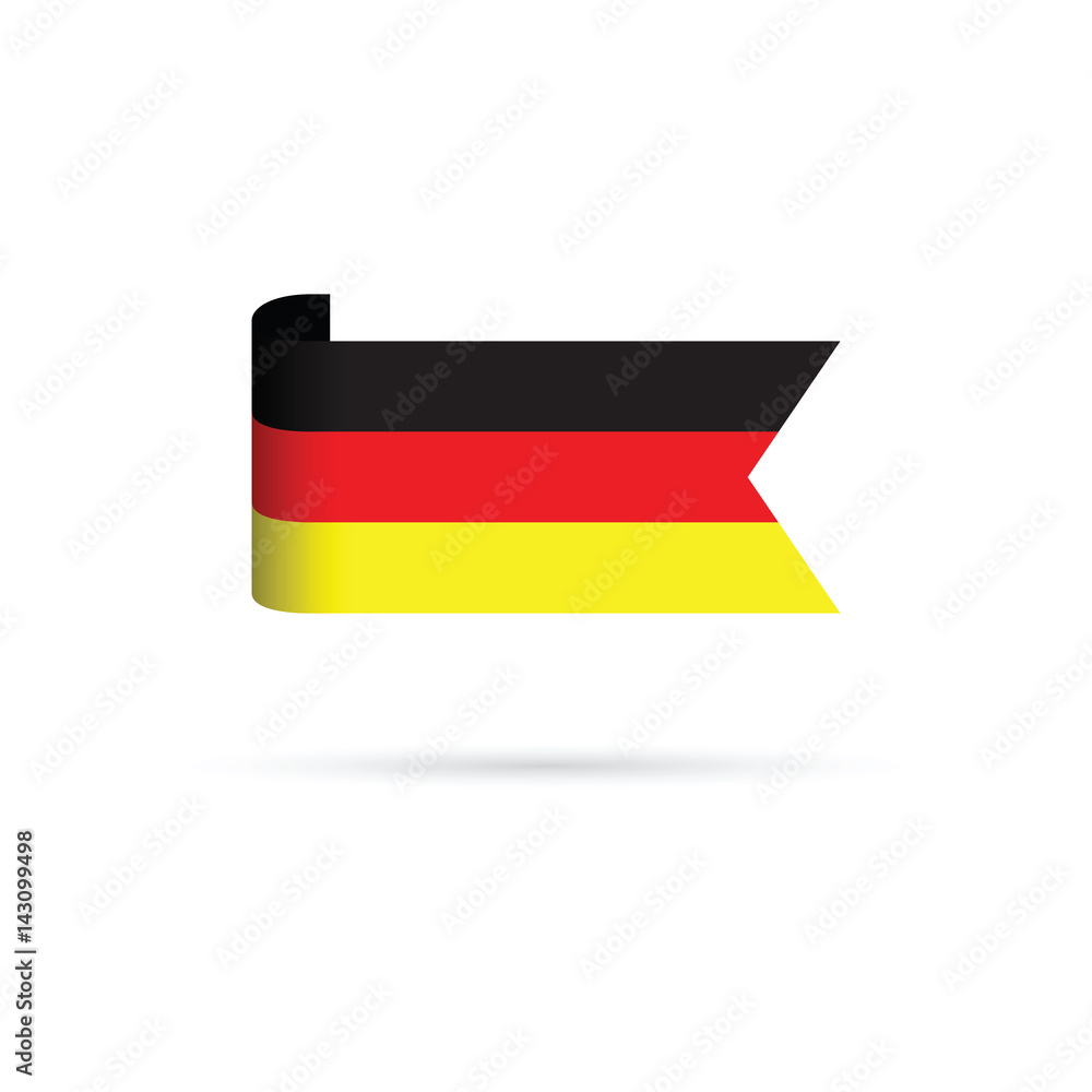 german flag Stock Vector | Adobe Stock