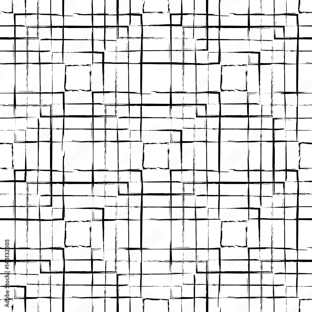 Black And White Square Patterns