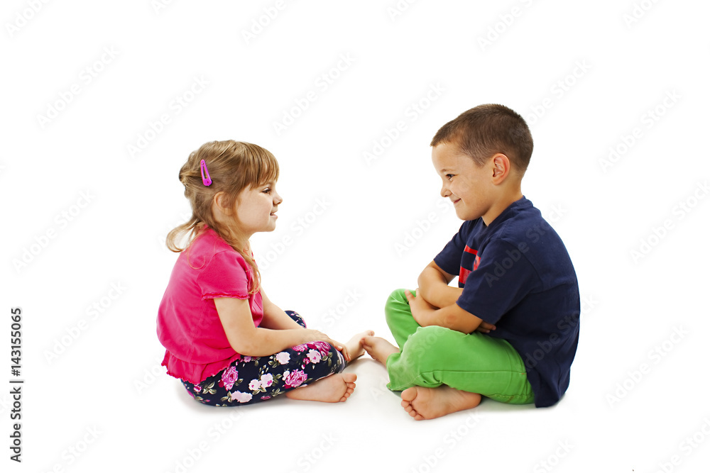 Kids Chatting