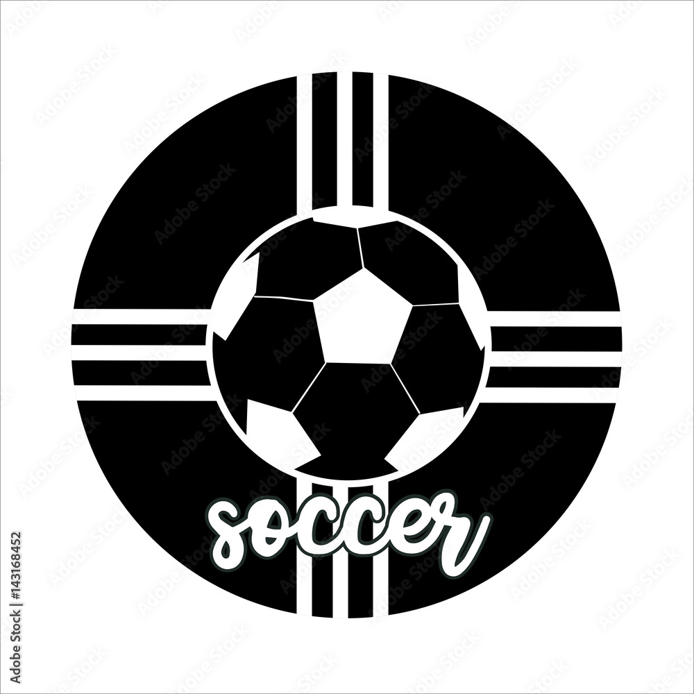Soccer Logo Design Template, Football badge team identity Stock Vector ...