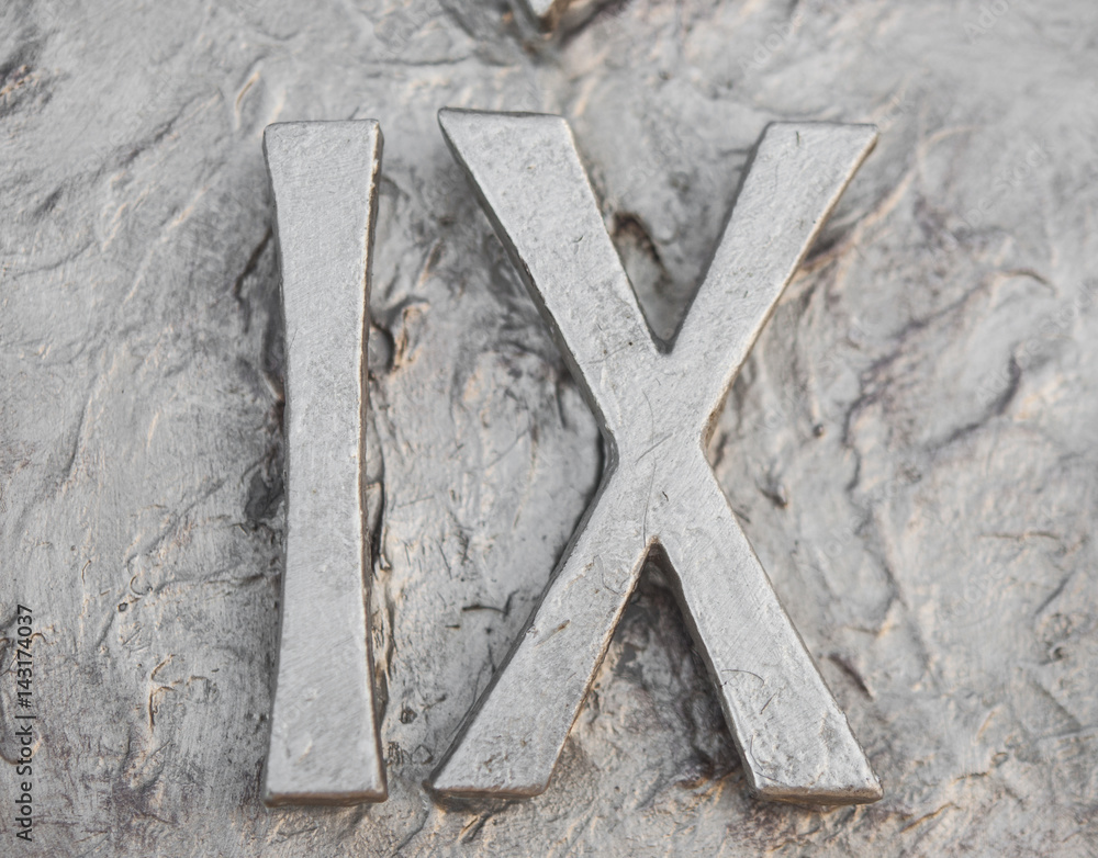 Roman numerals Stock Photo | Adobe Stock