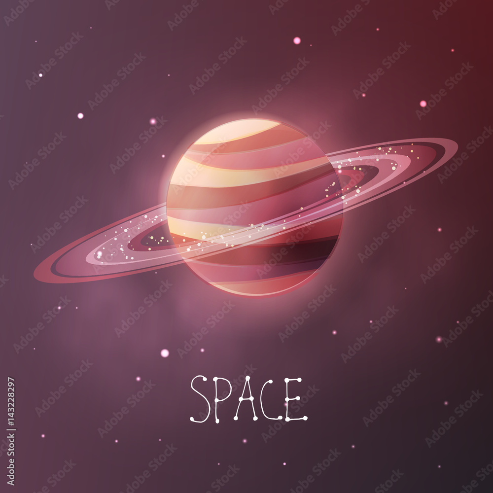 Colors Of The Rings Of Planets