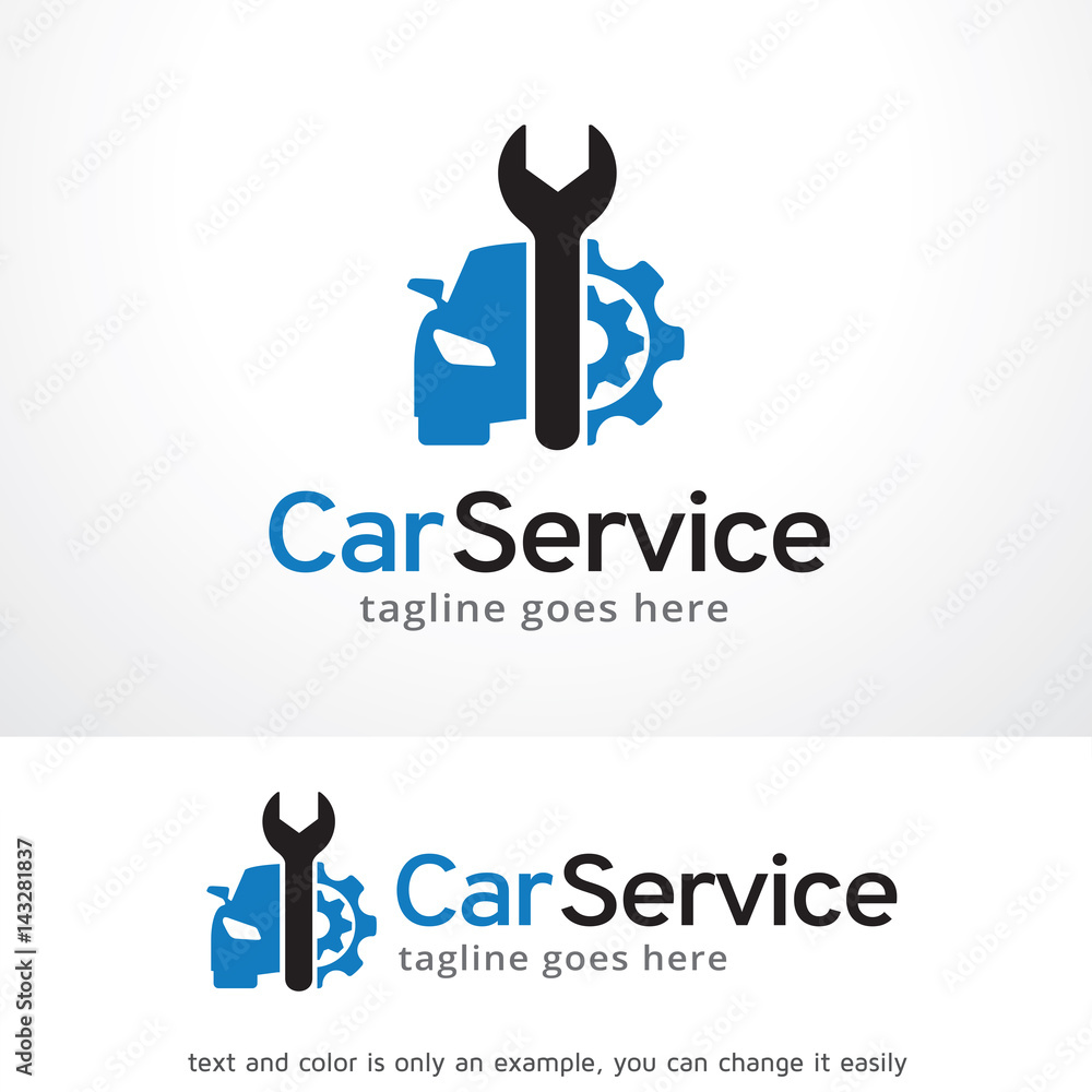 Car Service Logo Template Design Vector, Emblem, Design Concept ...