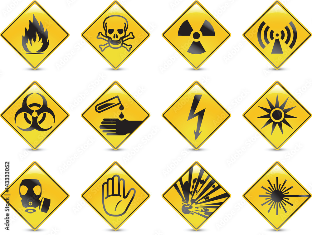 Danger Symbols Stock Vektorgrafik Adobe Stock danger-symbols-stock-vektorgrafik-adobe-stock