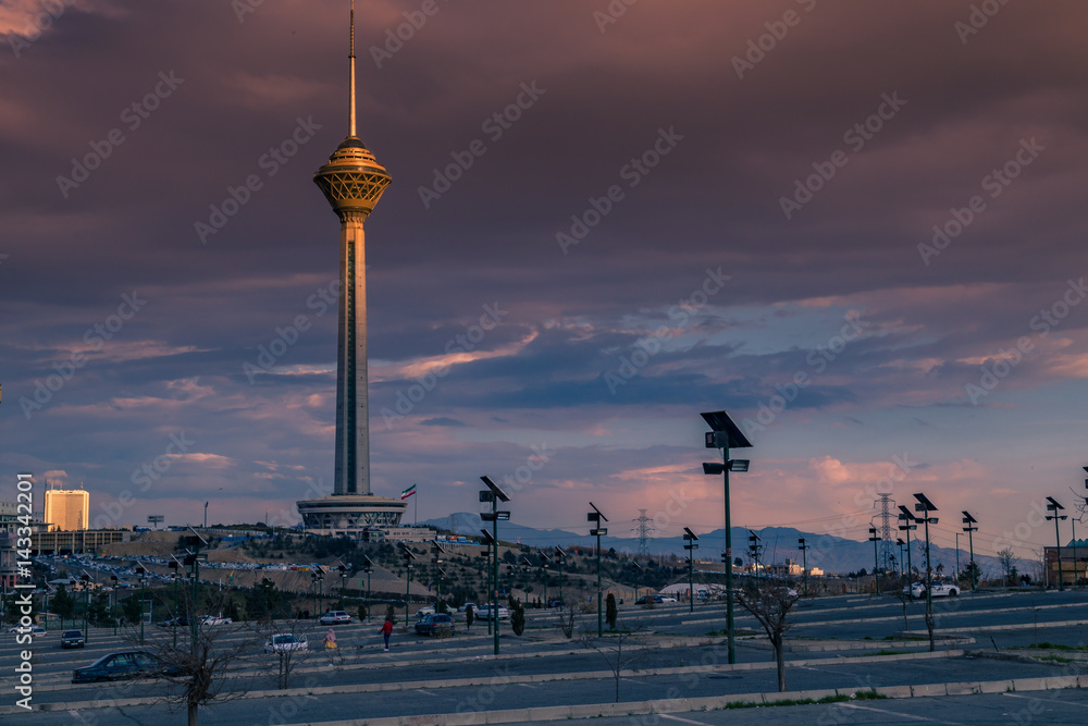 Milad Tower also known as the Tehran Tower is a multi-purpose tower in ...