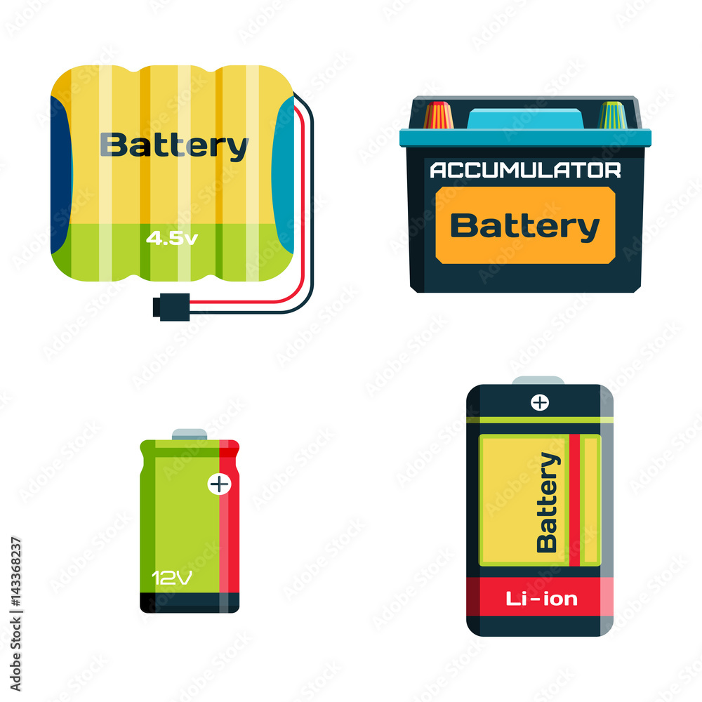 Battery energy tool electricity charge fuel positive supply and ...