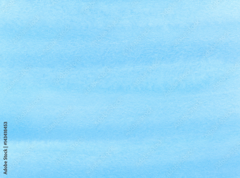 Blue Ombre Watercolor Background