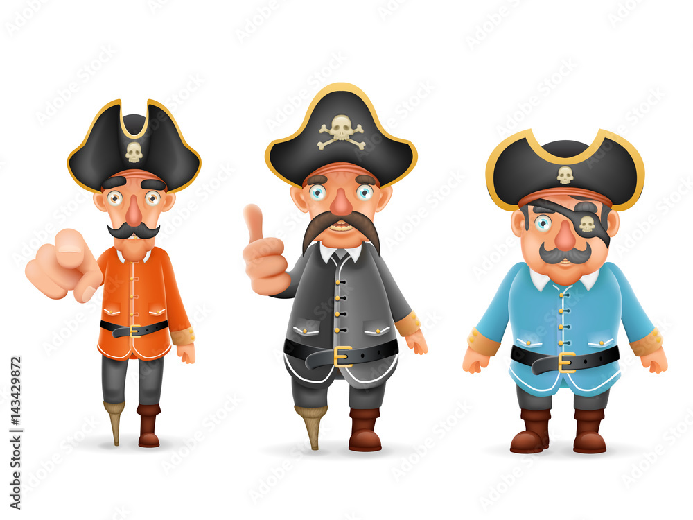 Funny Pirate Cartoon