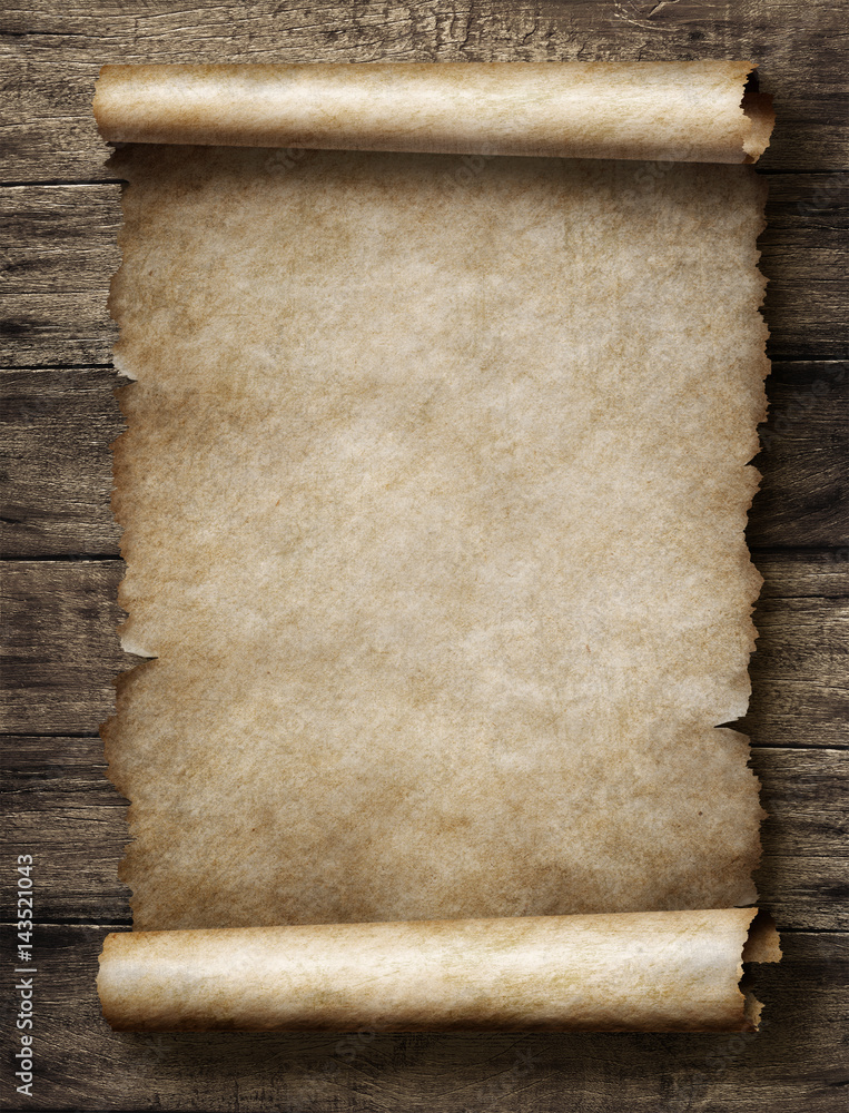 vintage parchment or scroll Stock Illustration | Adobe Stock