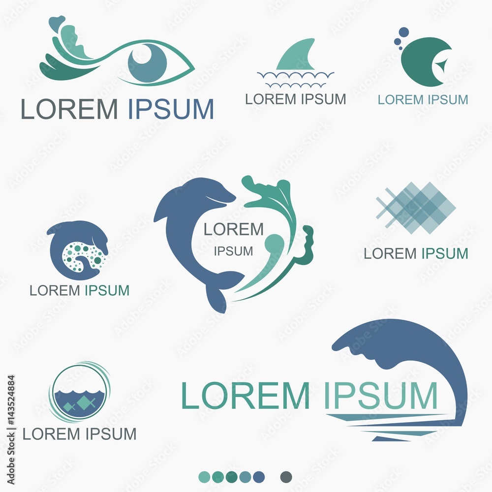 Marine Life Logos