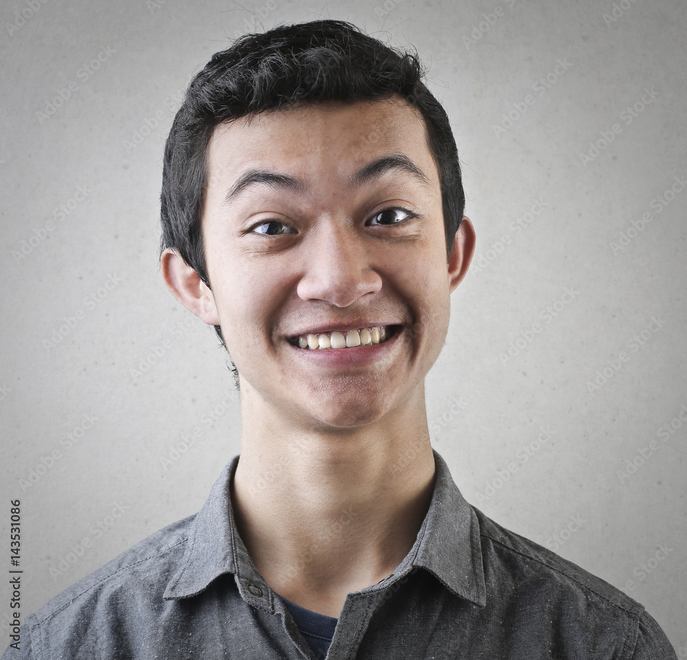 Smiling guy Stock Photo | Adobe Stock