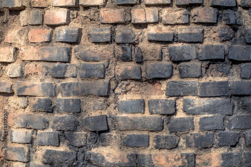 Ancient antique stone wall of medieval monastery or fortress. vintage ...