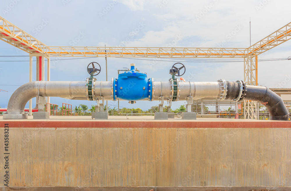 Control main valve, Water control main valve, Pipeline distribution ...