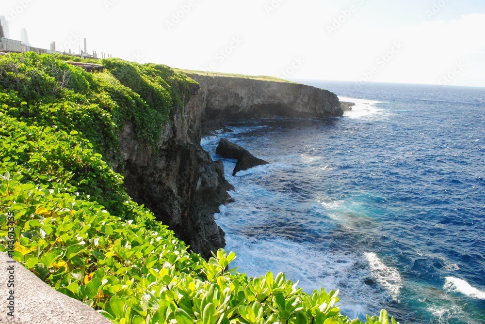 Banzai Cliff, Saipan Banzai Cliff is a historical spot in Saipan as the ...