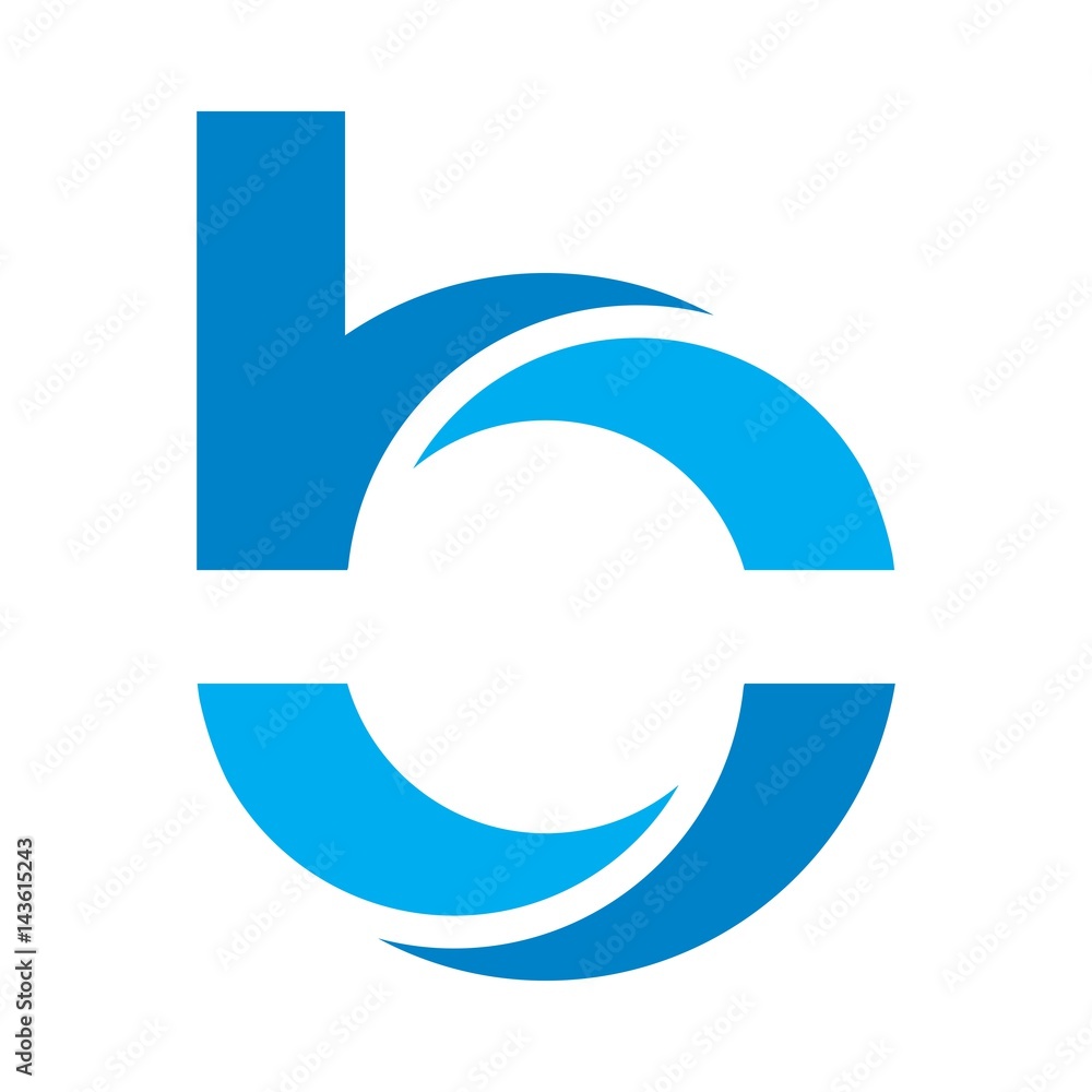 b and c logo vector logo template Stock Vector | Adobe Stock