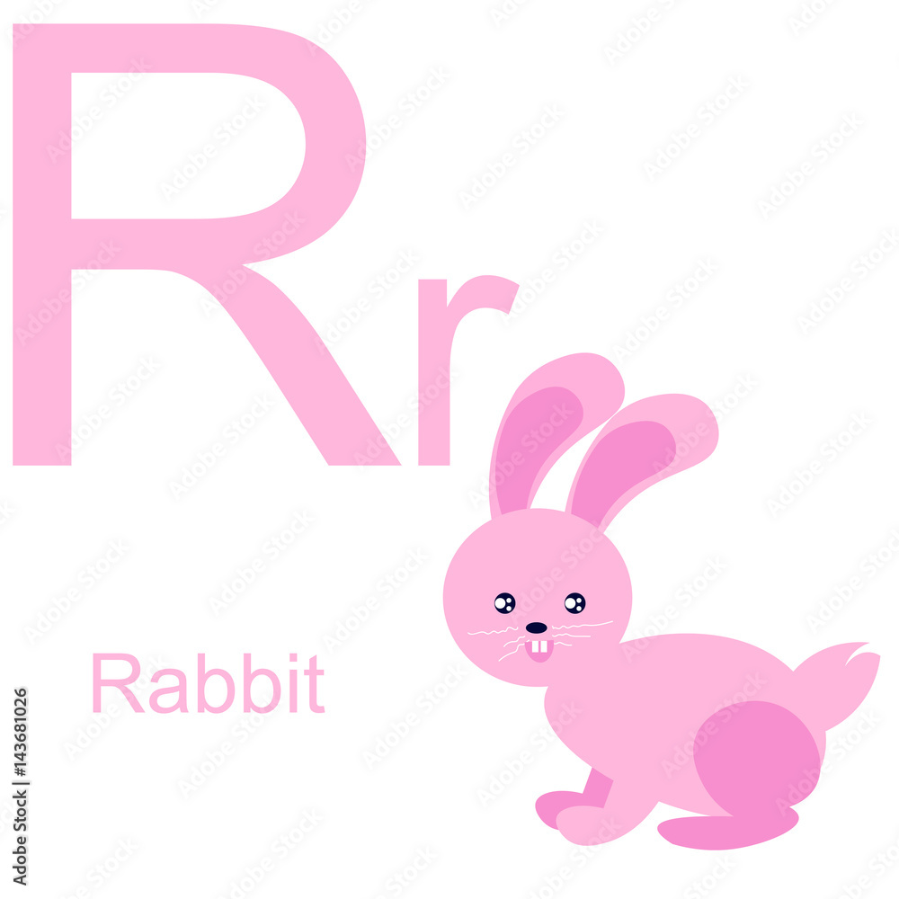 kids alphabet letter r Stock Vector | Adobe Stock