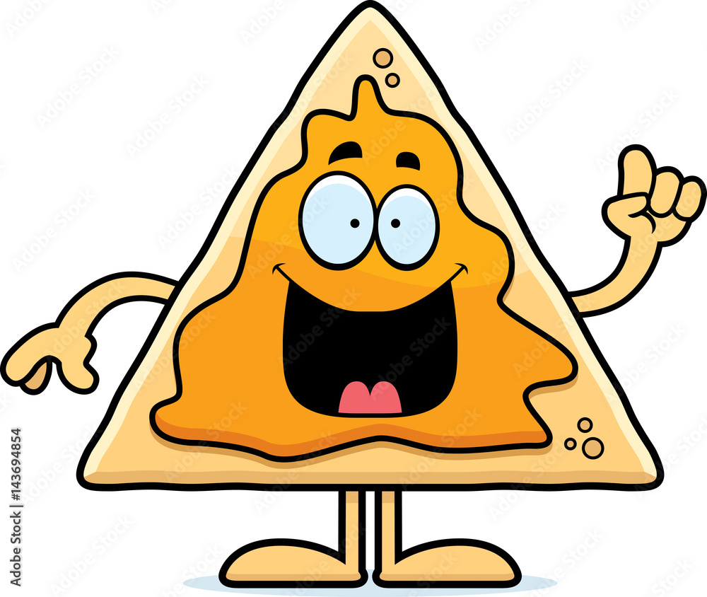 Cartoon Nachos Idea vector de Stock | Adobe Stock