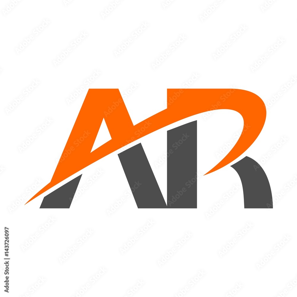 a and r logo vector Stock Vector | Adobe Stock