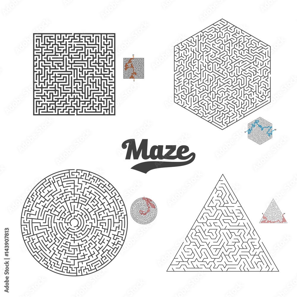 Greek Labyrinth Maze