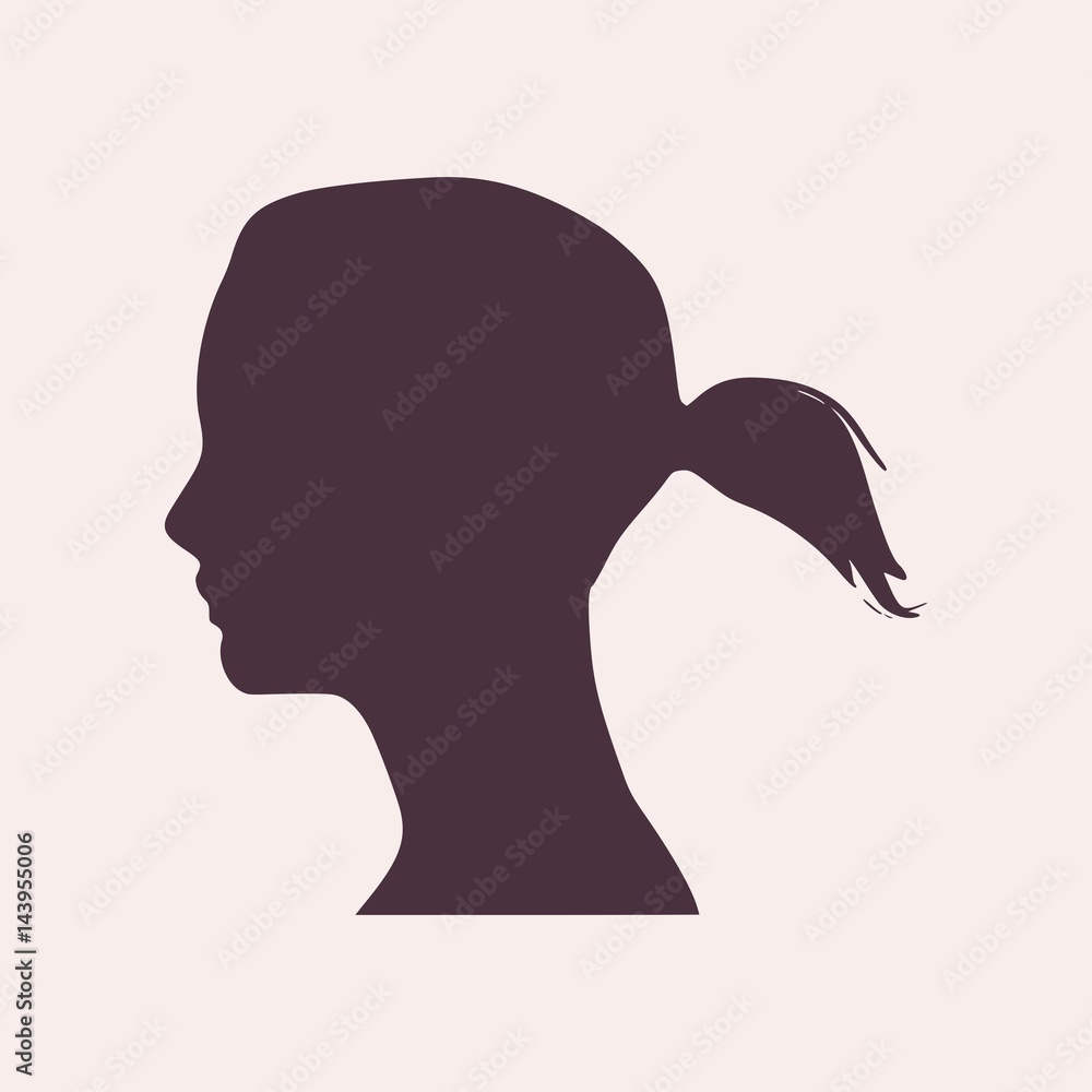 Side View Face Silhouette