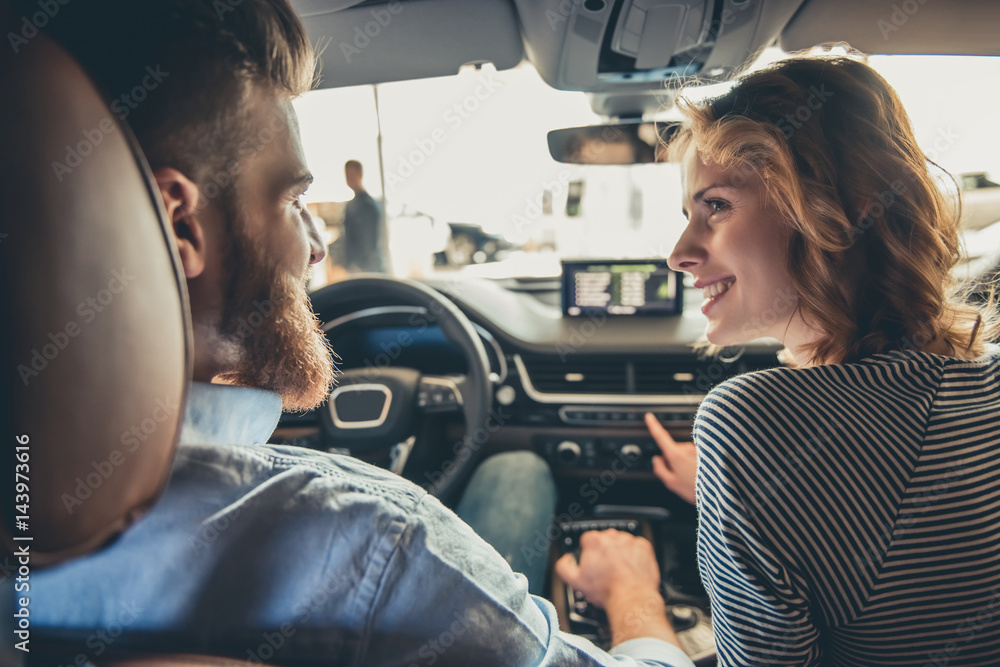 Visiting car dealership Stock Photo | Adobe Stock