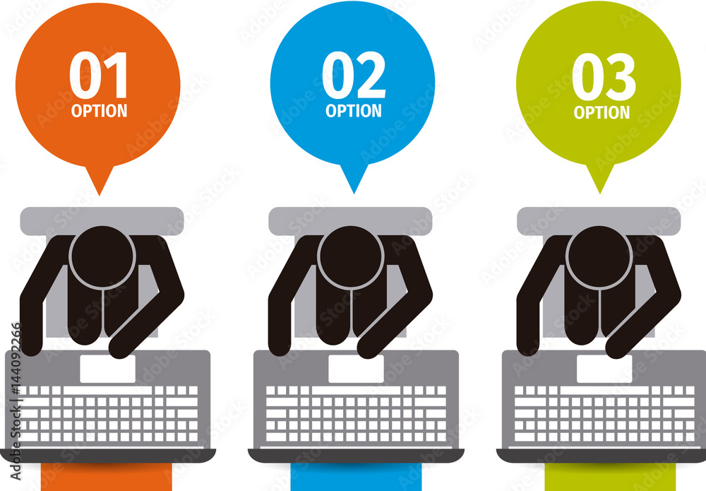 Collaborative Working Infographic 5 Stock Template | Adobe Stock