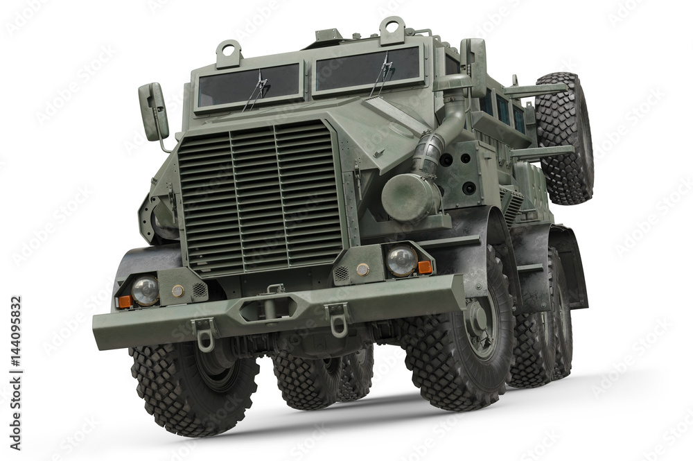 Military Troop Transport Truck