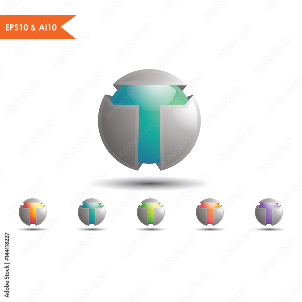 T Stock Vector | Adobe Stock