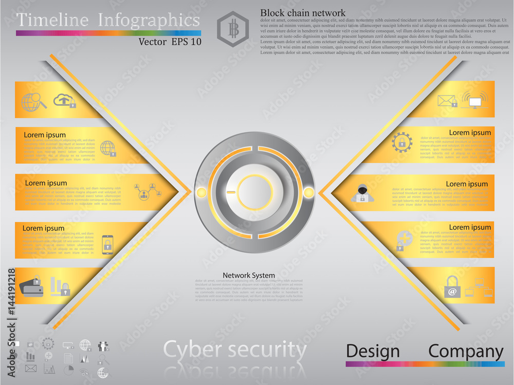Timeline infographic, business style timeline banner. Vector. can be ...