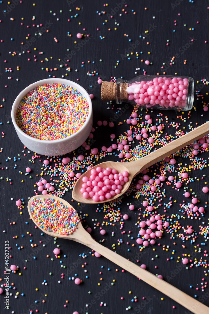Black Sugar Sprinkles