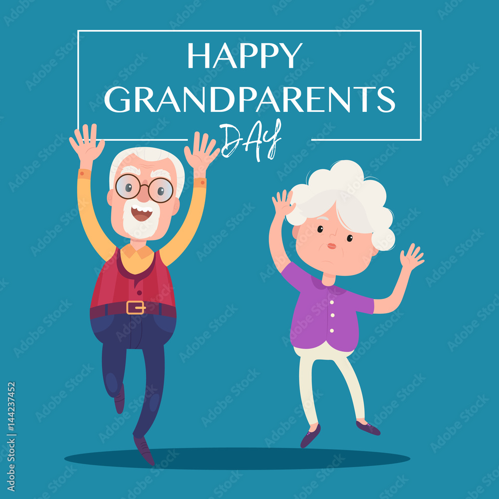 Happy Grandparents Day Clip Art
