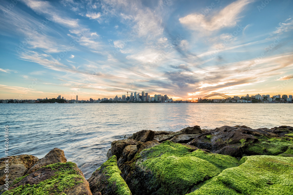 Sydney, Australia - November 6, 2016: View of the Opera House and ...