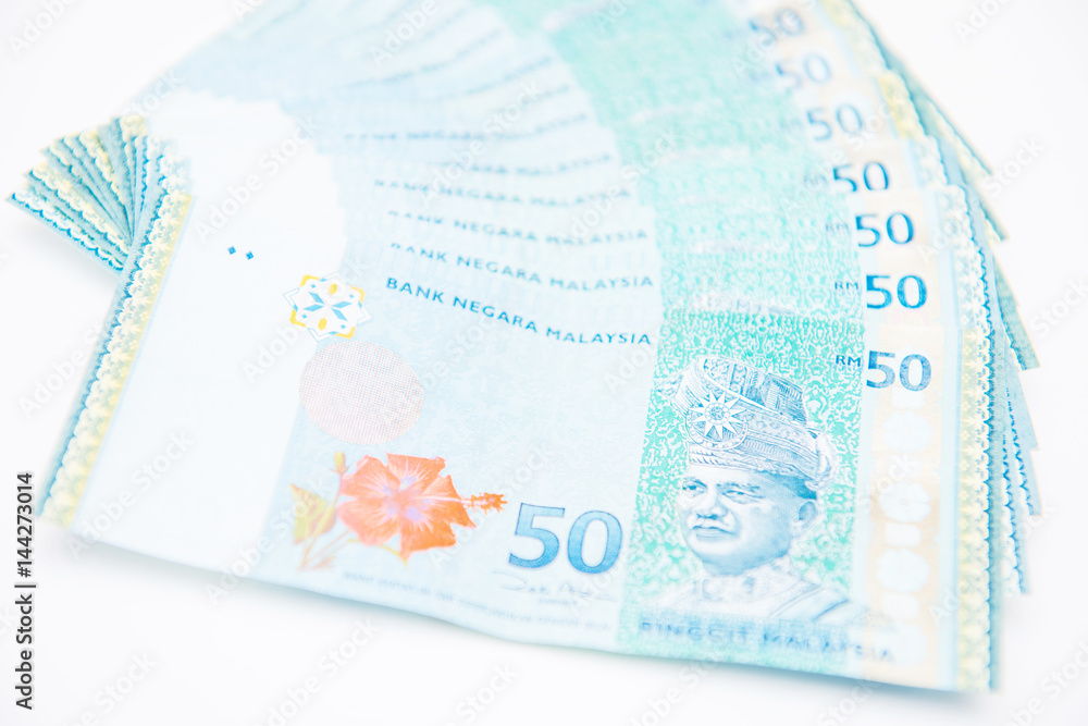 bank note of Ringgit Malaysia Stock Photo | Adobe Stock