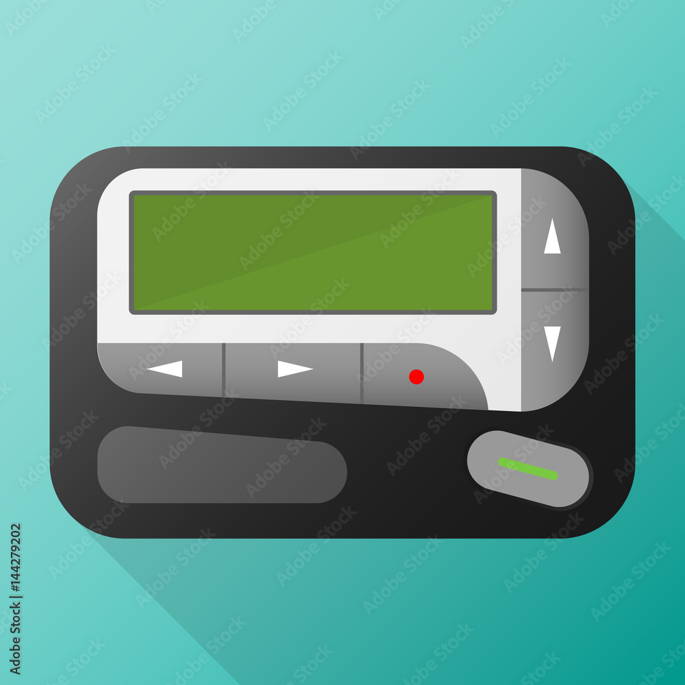 pager Stock Vector | Adobe Stock