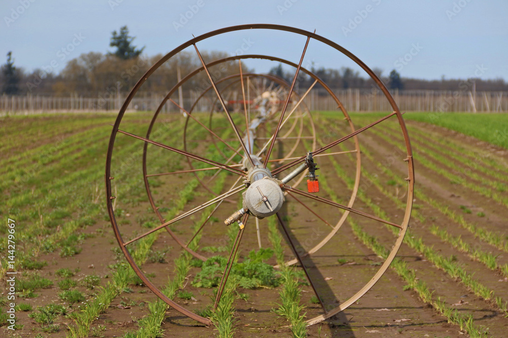 In Line Viewpoint Commercial Agricultural Wheel Line Irrigation System ...