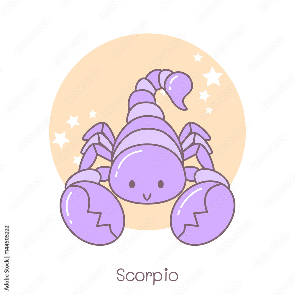 Scorpio Cartoon