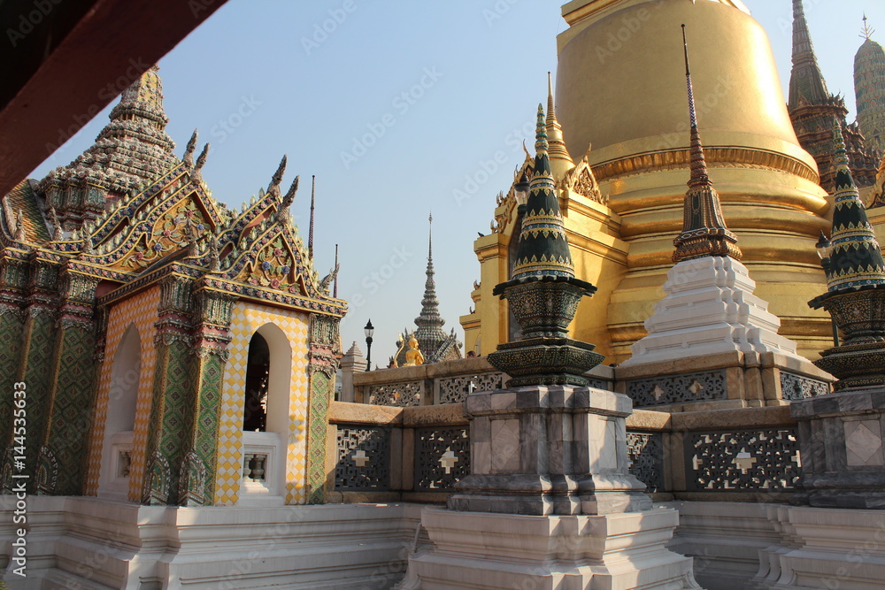Thailand Thai Temple Temples Architecture Shrine Shrines Buddhist ...