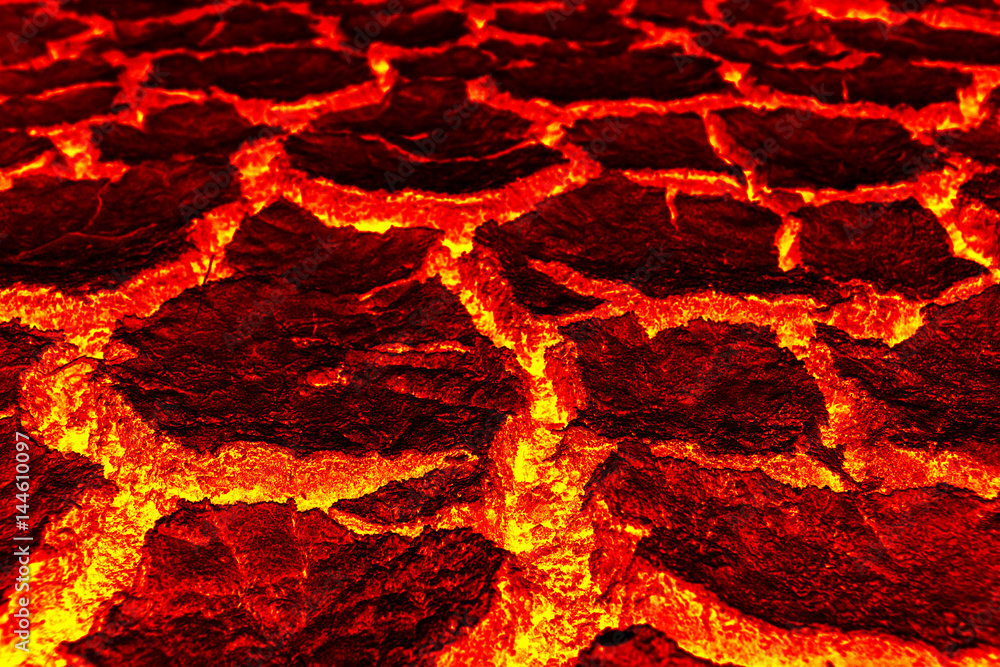 magma Background, The red crack astage for background Photos | Adobe Stock