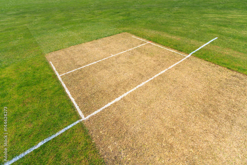 Cricket field background Stock Photo | Adobe Stock