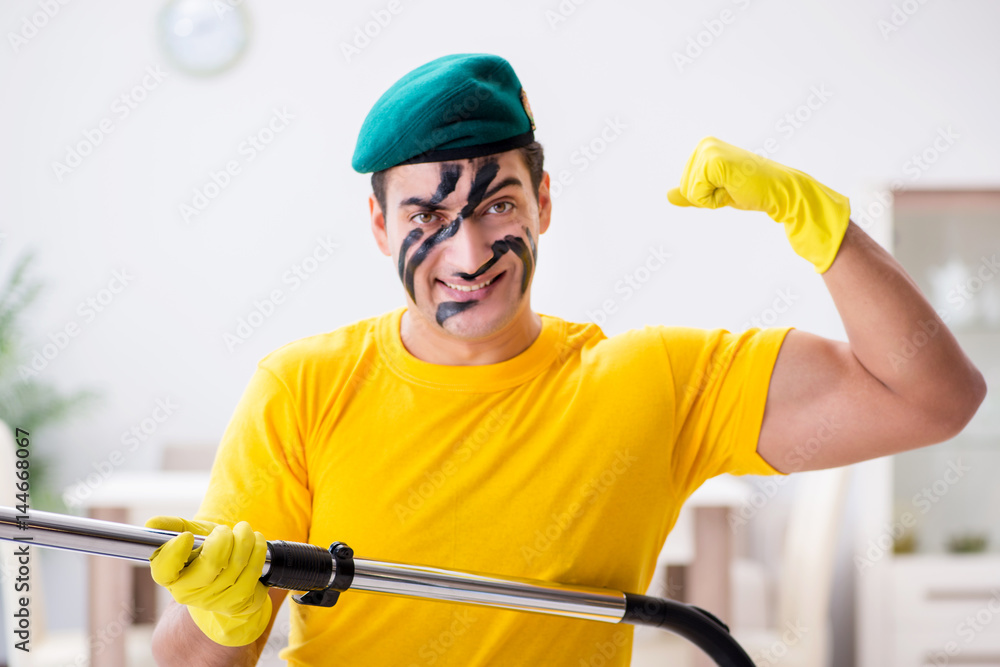 Funny Men Cleaning House