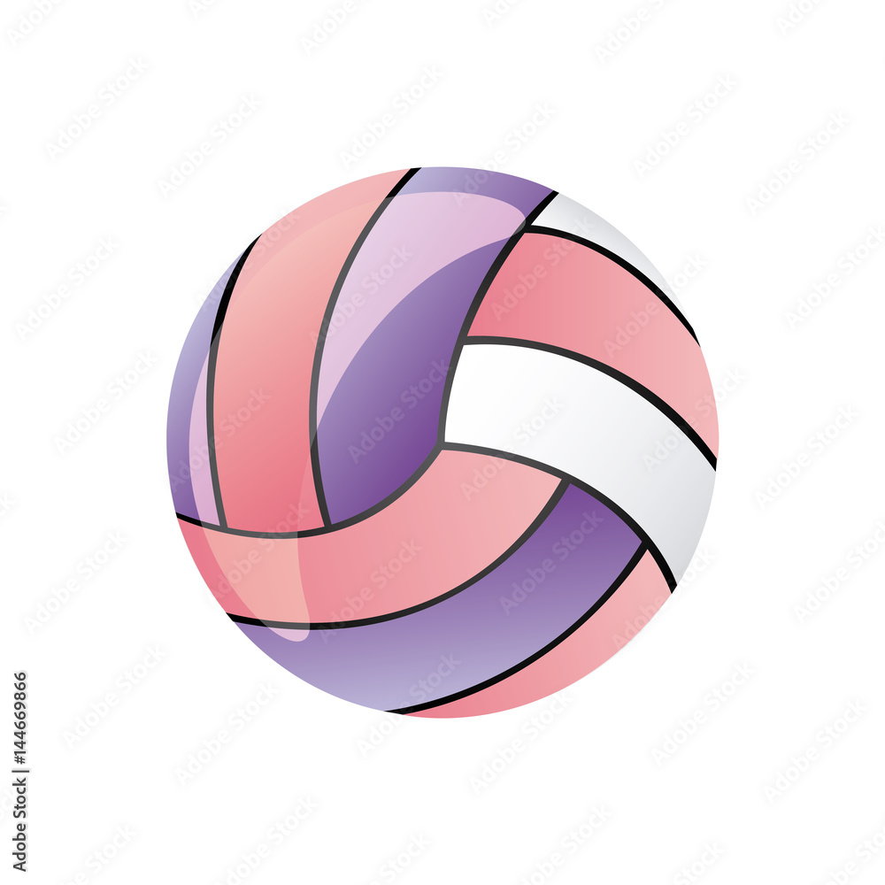 Colorful Volleyball Ball