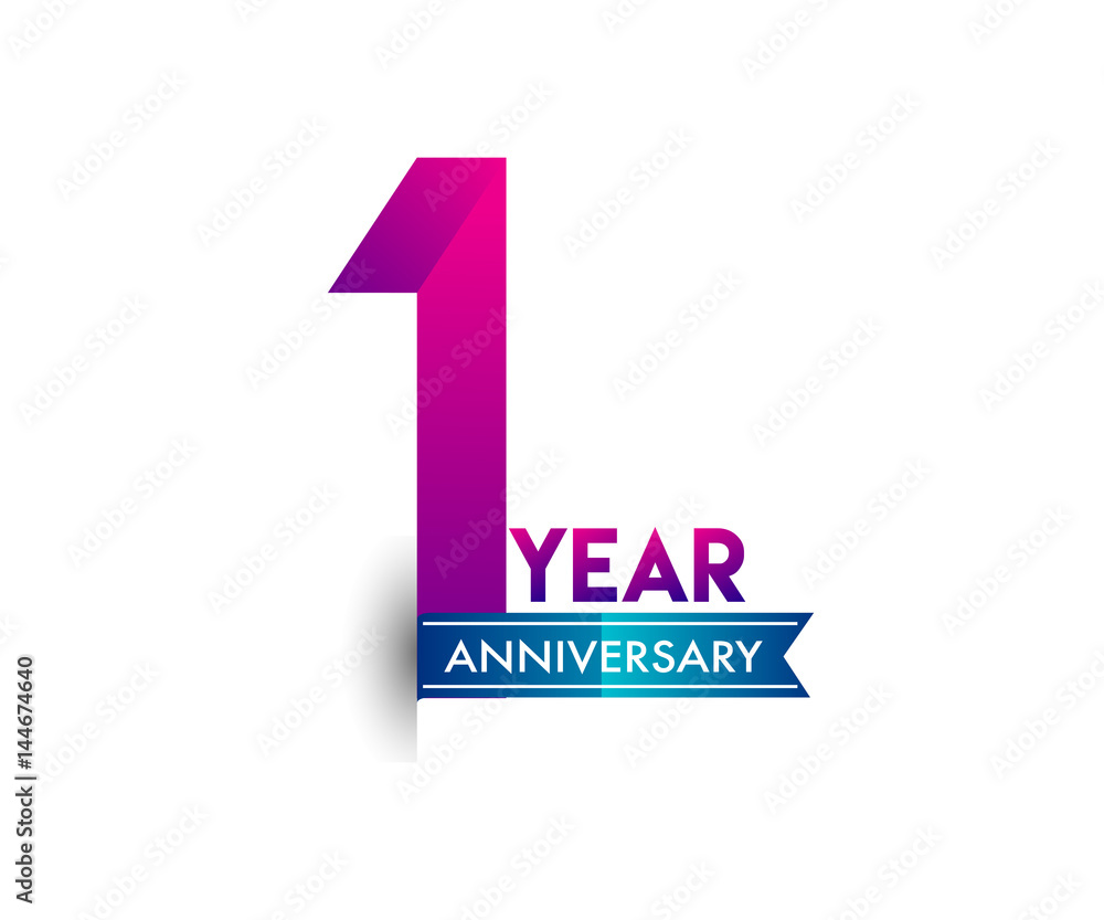 1st Birthday Logo